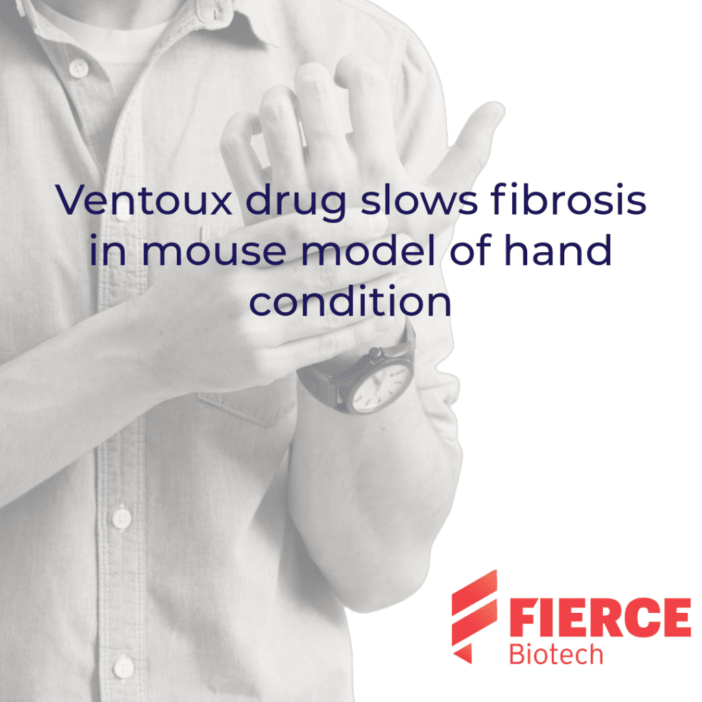 A founder's quest for a drug to treat his own hand condition kicks off ...